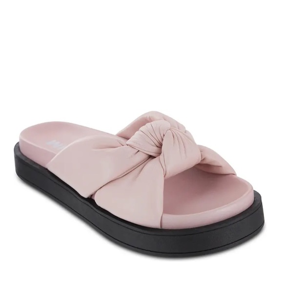 MIA | Shoes | Mia Knotted Platform Slide Sandal | Poshmark